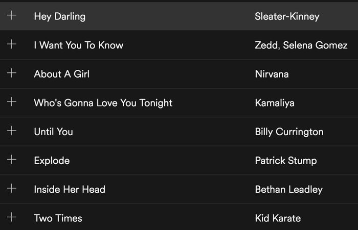 I made my boyfriend a Spotify playlist with a subtle hidden message - 9GAG