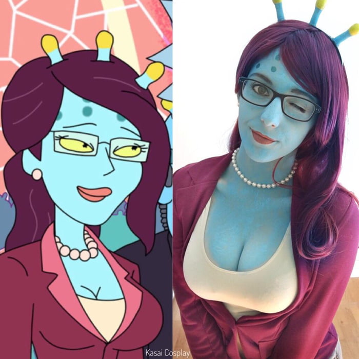 Unity cosplay from Rick and Morty by Kasai Cosplay - 9GAG