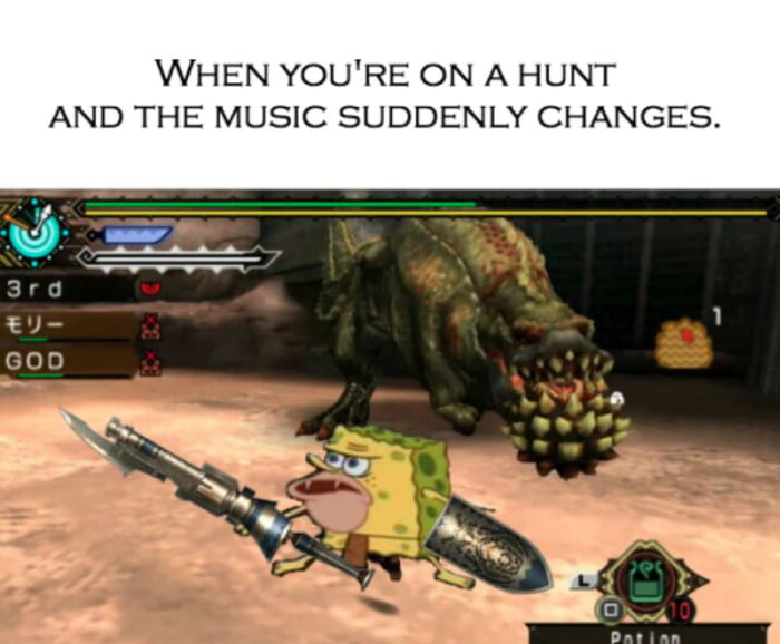 Here is a meme for my fellow mh players! - 9GAG