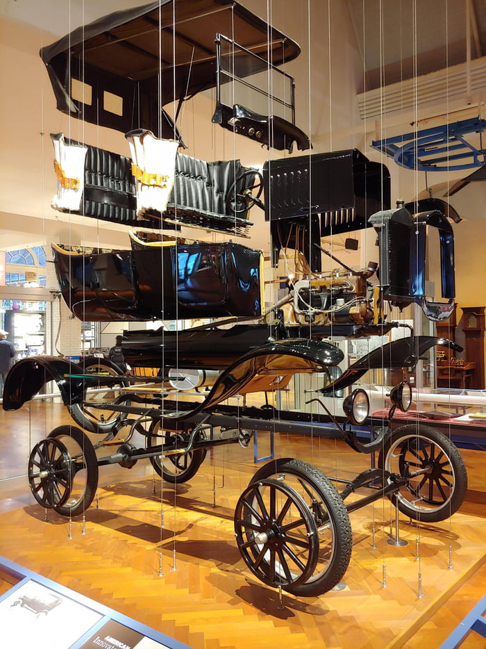 Exploded view of a Ford Model T - 9GAG