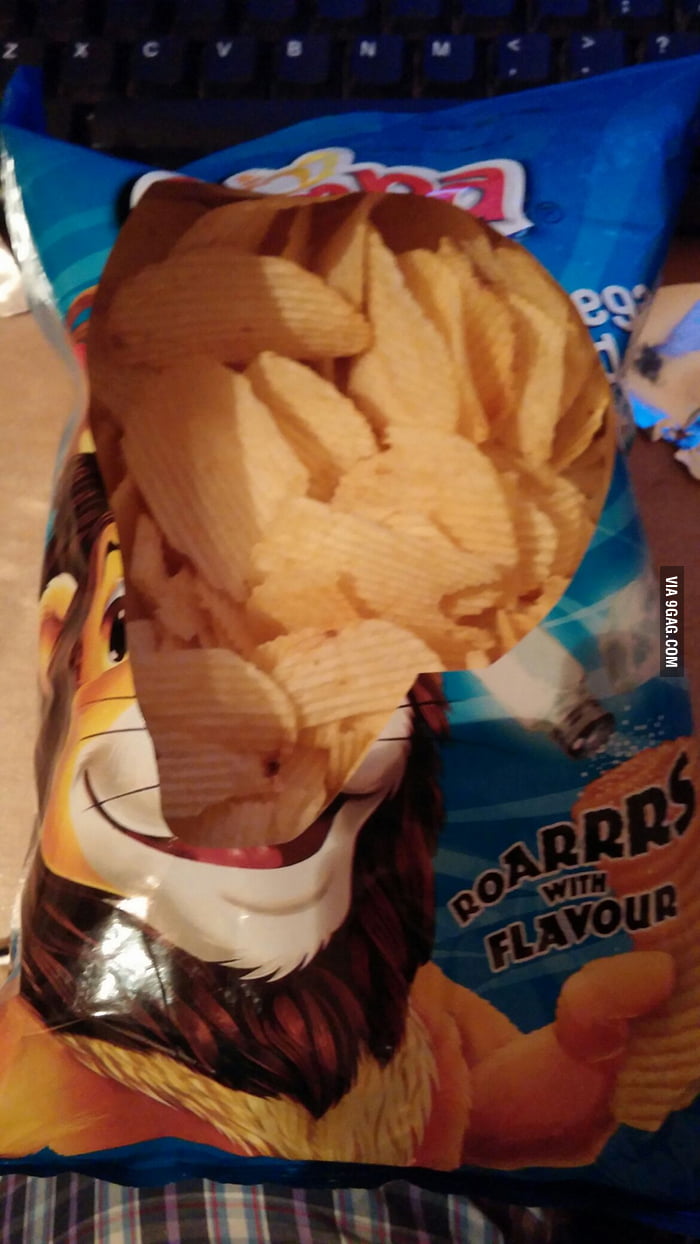 Tried that trick with opening a bag of chips, its something - 9GAG