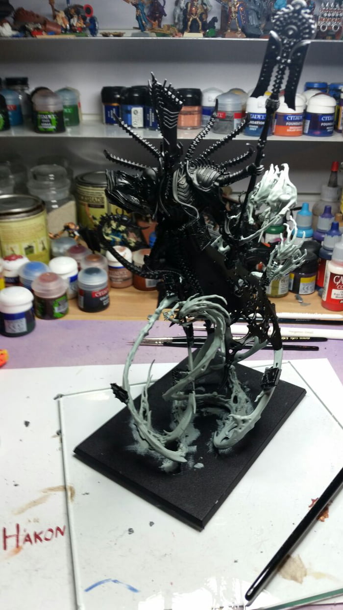 I am painting Nagash from Warhammer fantasy - 9GAG