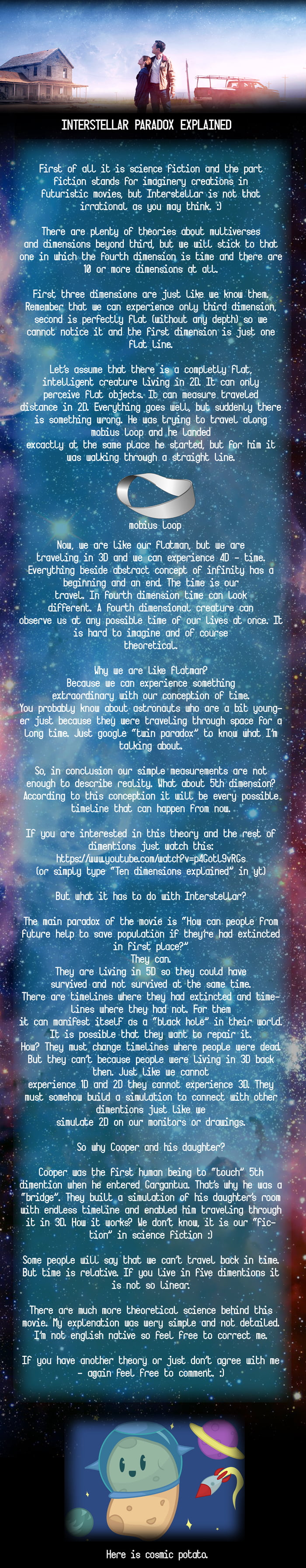 Interstellar paradox explained - 9GAG