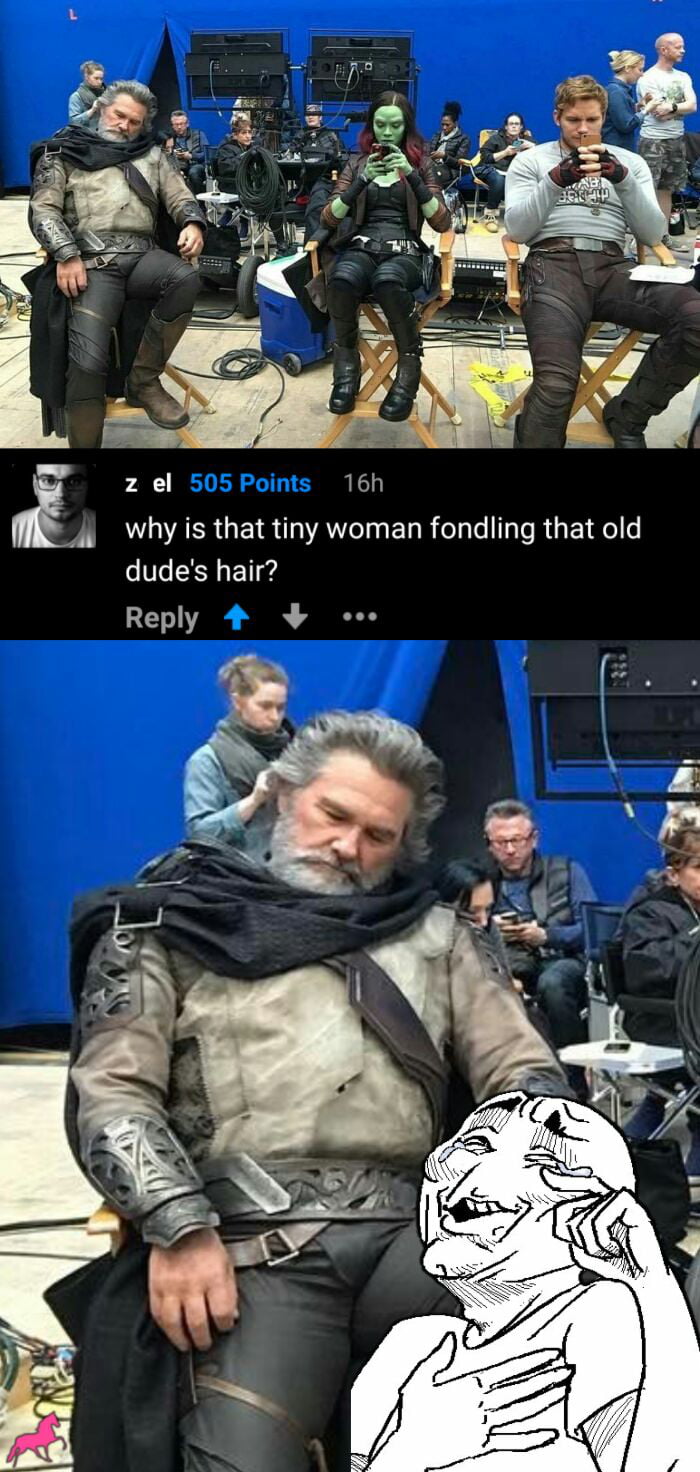 She is feeding his Ego. - 9GAG