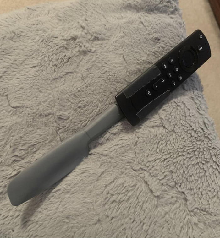 Tired of losing your remote in the strangest places? Tape a spatula ...
