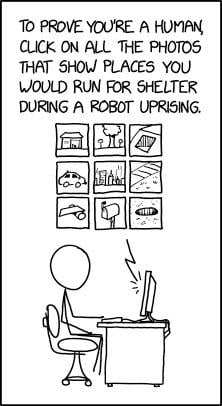 Machine Learning Captcha… (Credit: xkcd) - 9GAG