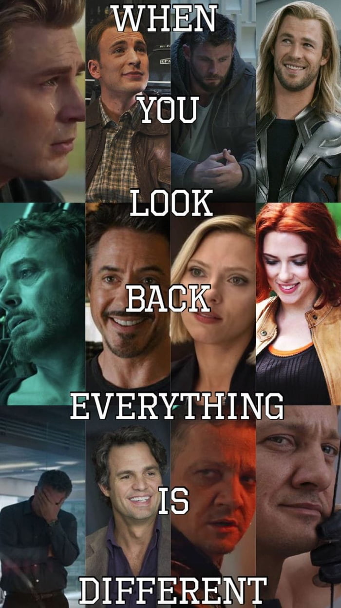 When you look back everything is different! - 9GAG