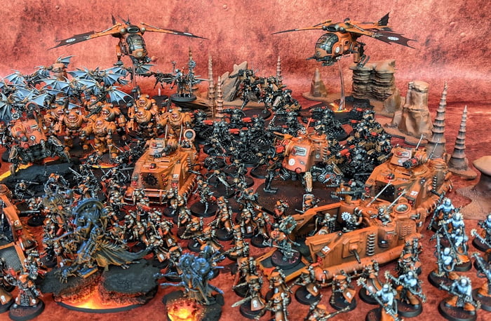 Finished admech army - 9GAG