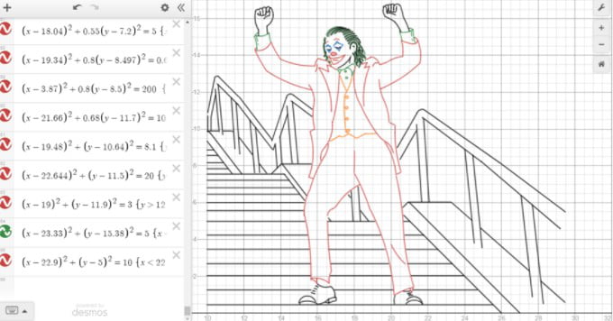 This guy just used math to create this masterpiece !! - 9GAG