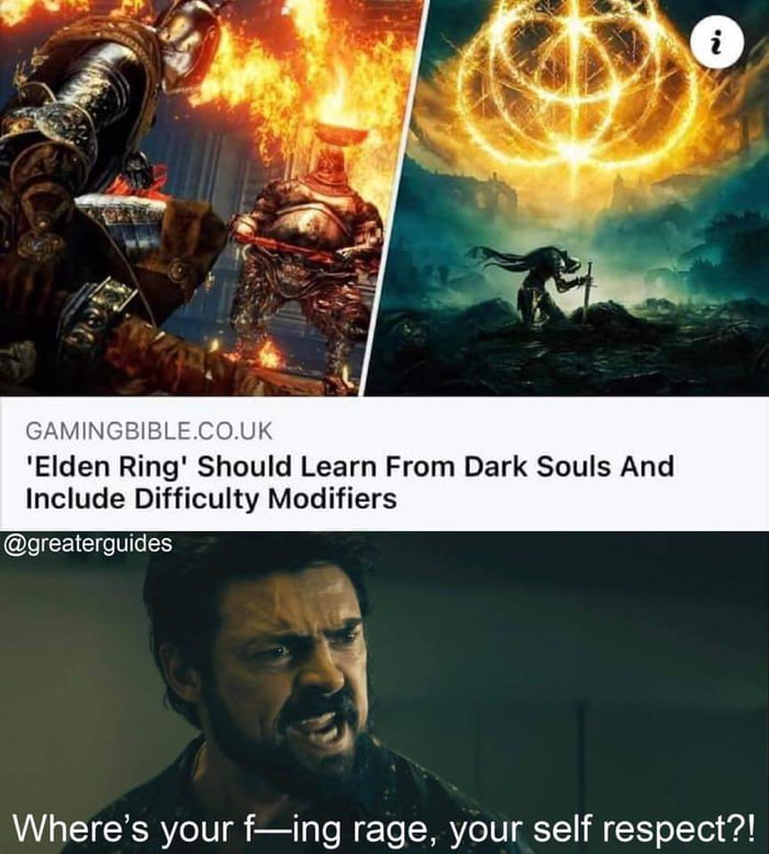 When game journalists cry about training mode being to hard in a game ...