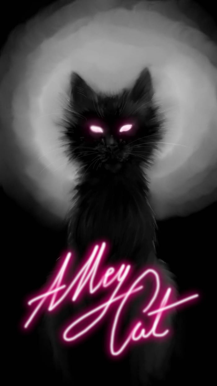 I made another fast digital draw,now for the alley cats..the cats and ...