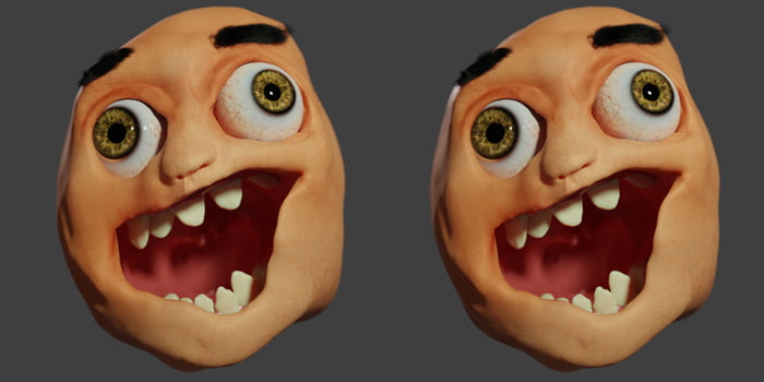 If you cross your eyes, Derp will be 3d. - 9GAG