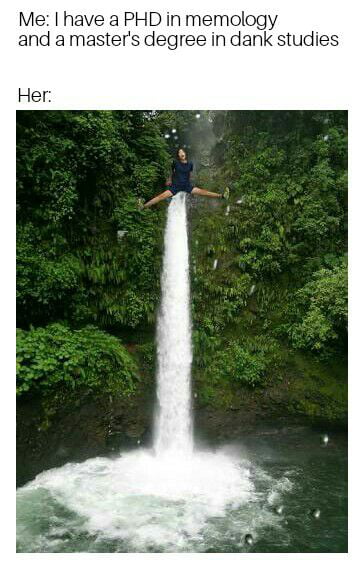 Waterfall Woman Memes