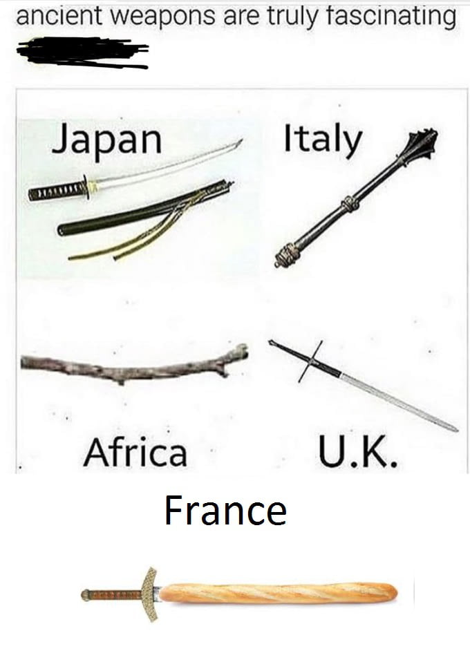 Baguette master race - 9GAG