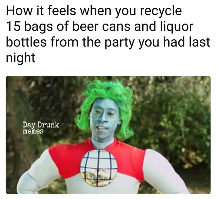 Captain planet drunk - 9GAG