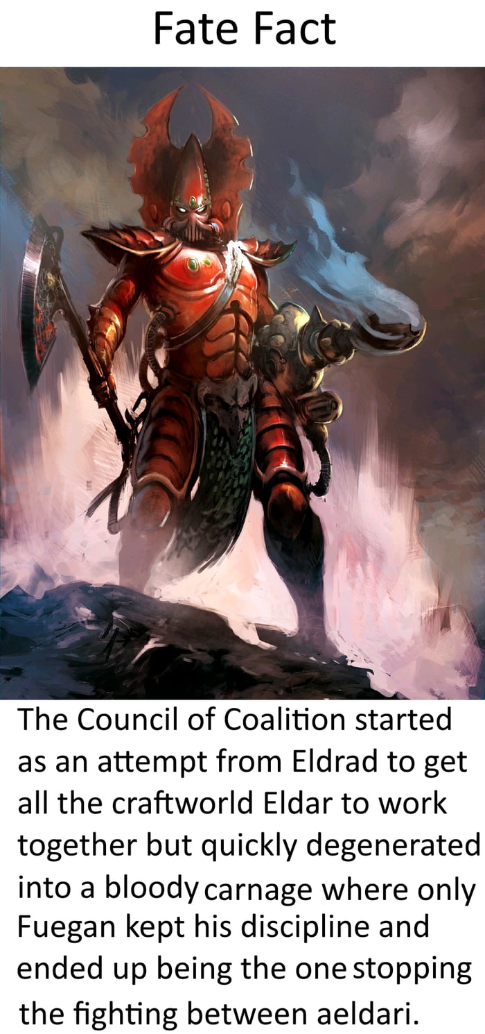 Eldar diplomacy be like - 9GAG