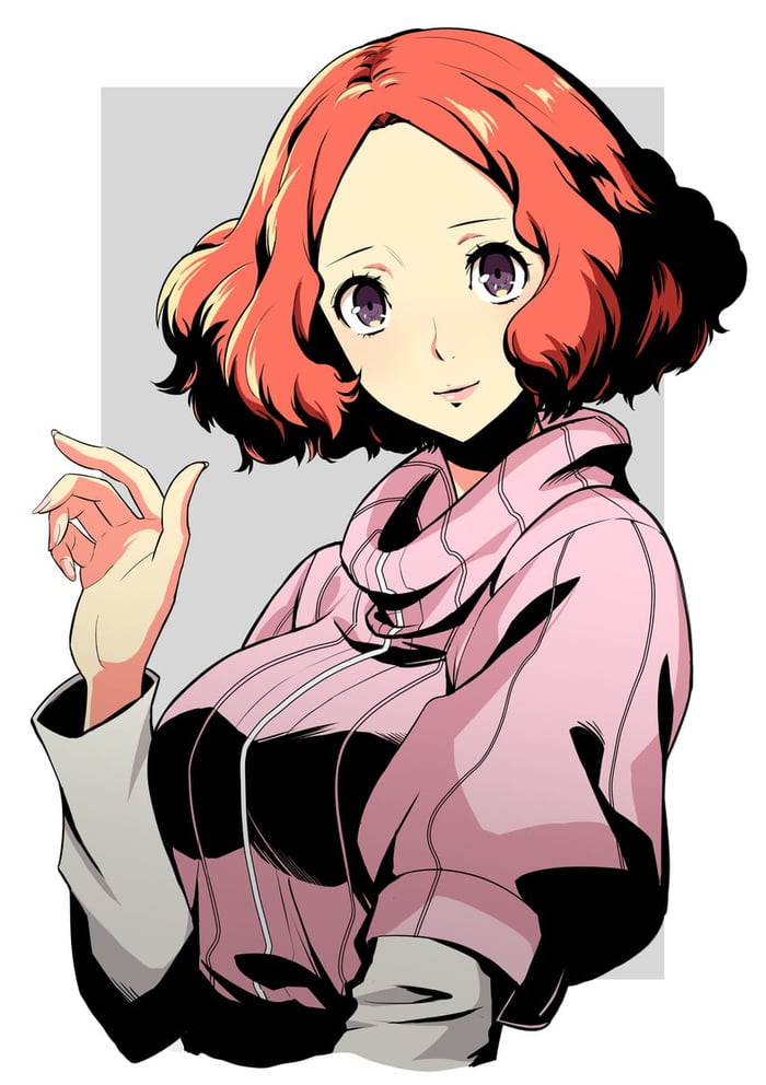 Posting Persona pics daily. Day 2162: P5 Haru Okumura - 9GAG