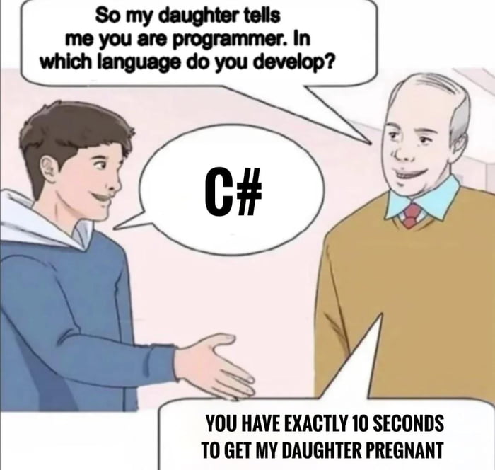 CSharpEnjoyerHere - 9GAG