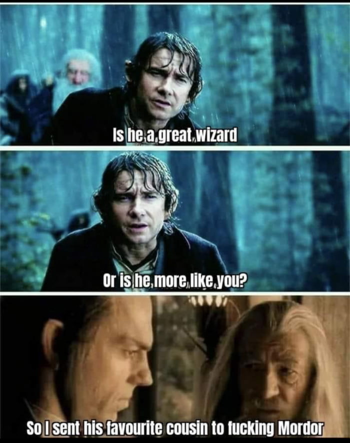 Off you go Mr. Baggins - 9GAG