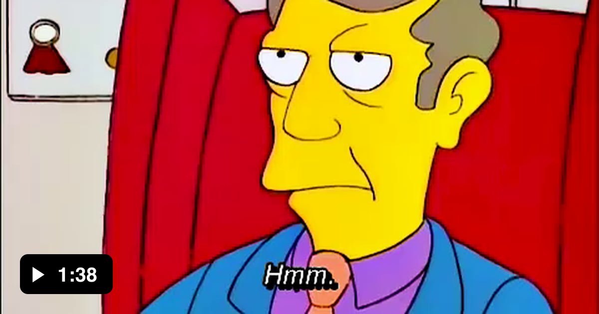 A clip from the Simpsons. (S07,E01) - 9GAG