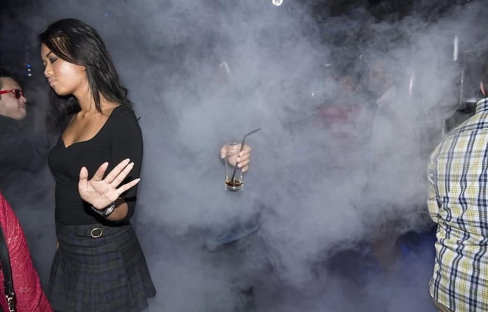 The Cubata/Cubalibre behind the mist, the Legendario if you will... - 9GAG