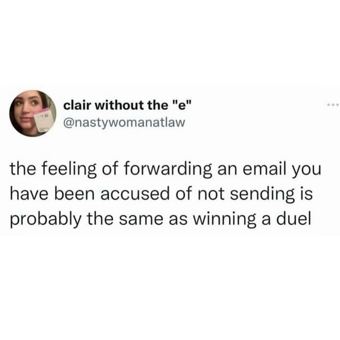 When forwarding an email feels like a victory royale - 9GAG