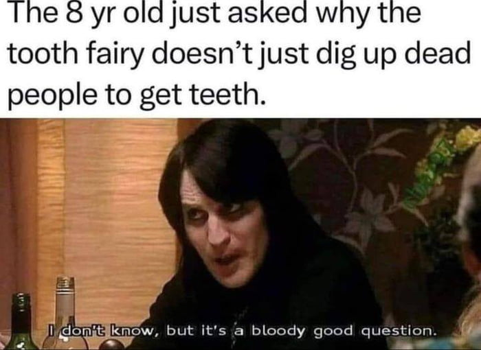 A valid, albeit dark, question - 9GAG
