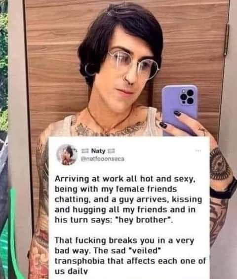 I guess “best looking shemale in the office” award didn’t do much - 9GAG