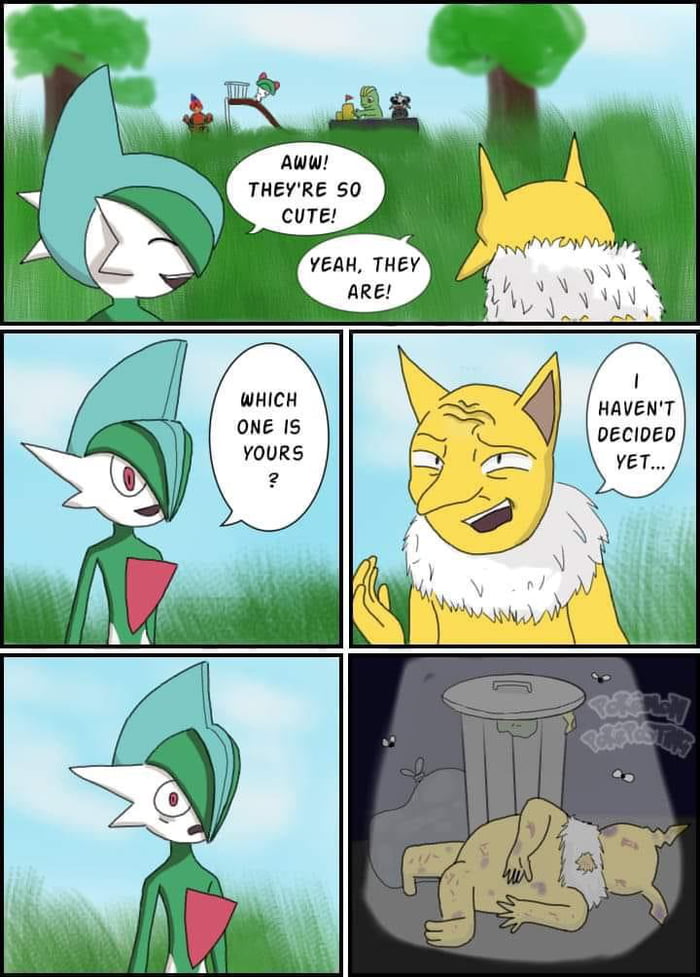 Somewhat of a Pokefan but can someone explain the joke? - 9GAG