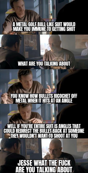 Comments "That's not possible and this isn't funny" Me "It never was ...