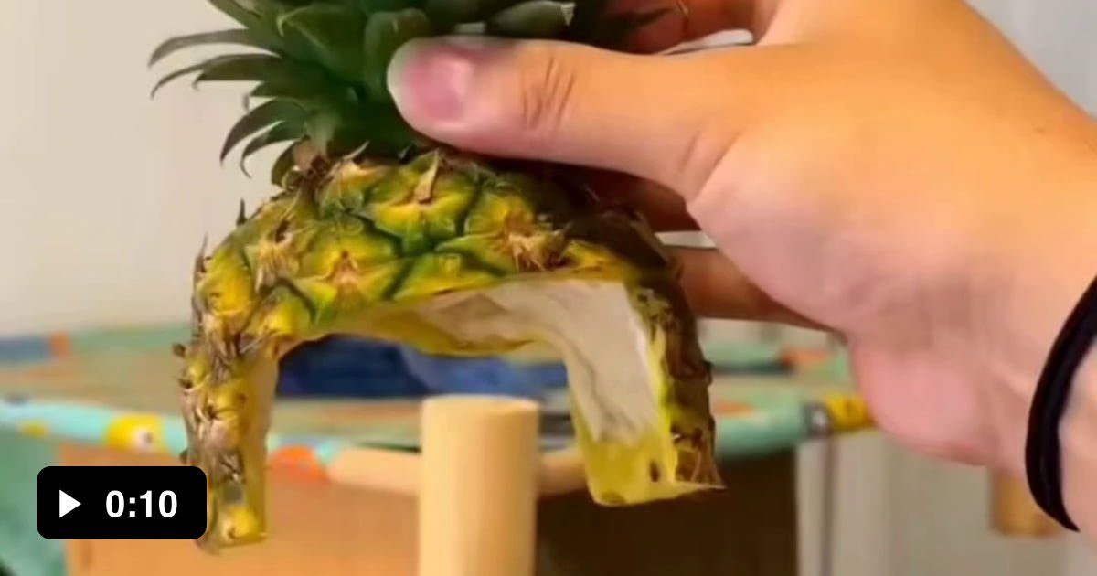 100g fresh pineapple has about 109mg of kalium in it - 9GAG