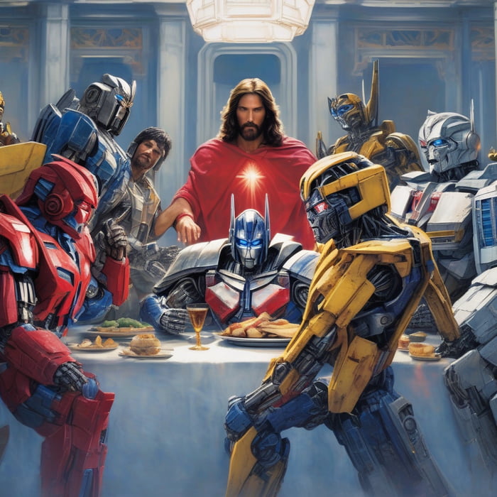 Transformers and Jesus… - 9GAG