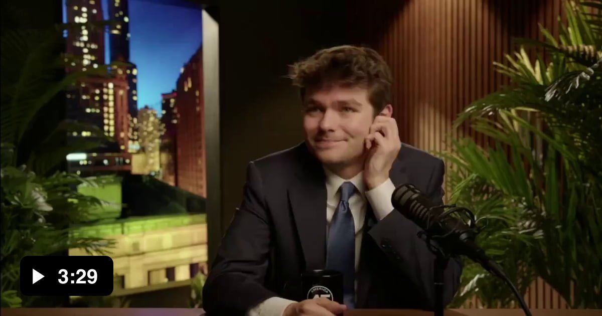 MAGA supporter and "America First" show host Nicholas J. Fuentes (Nick ...