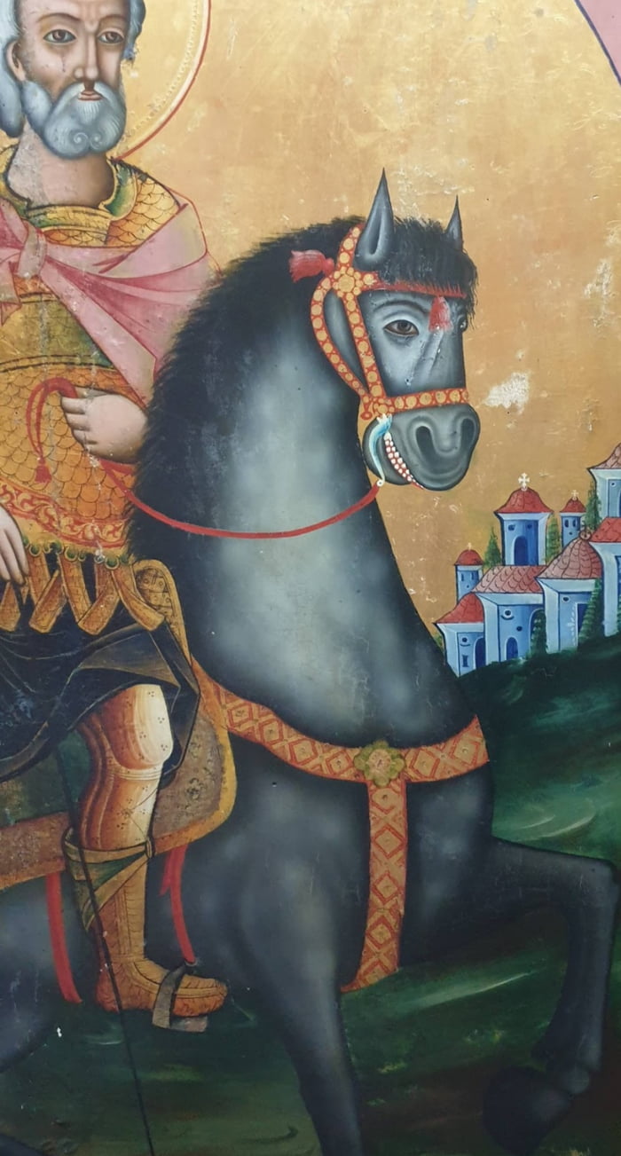 What is this horse thinking about? - 9GAG