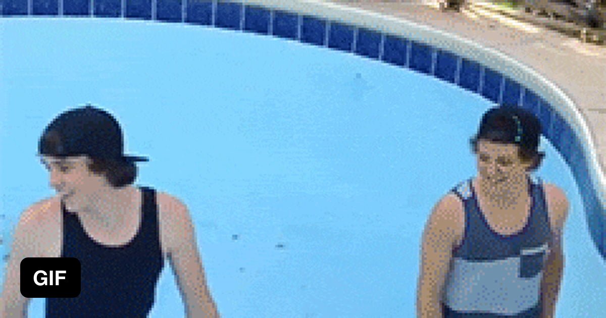 It's time to jump, dive, and cannonball into that backyard pool! - 9GAG