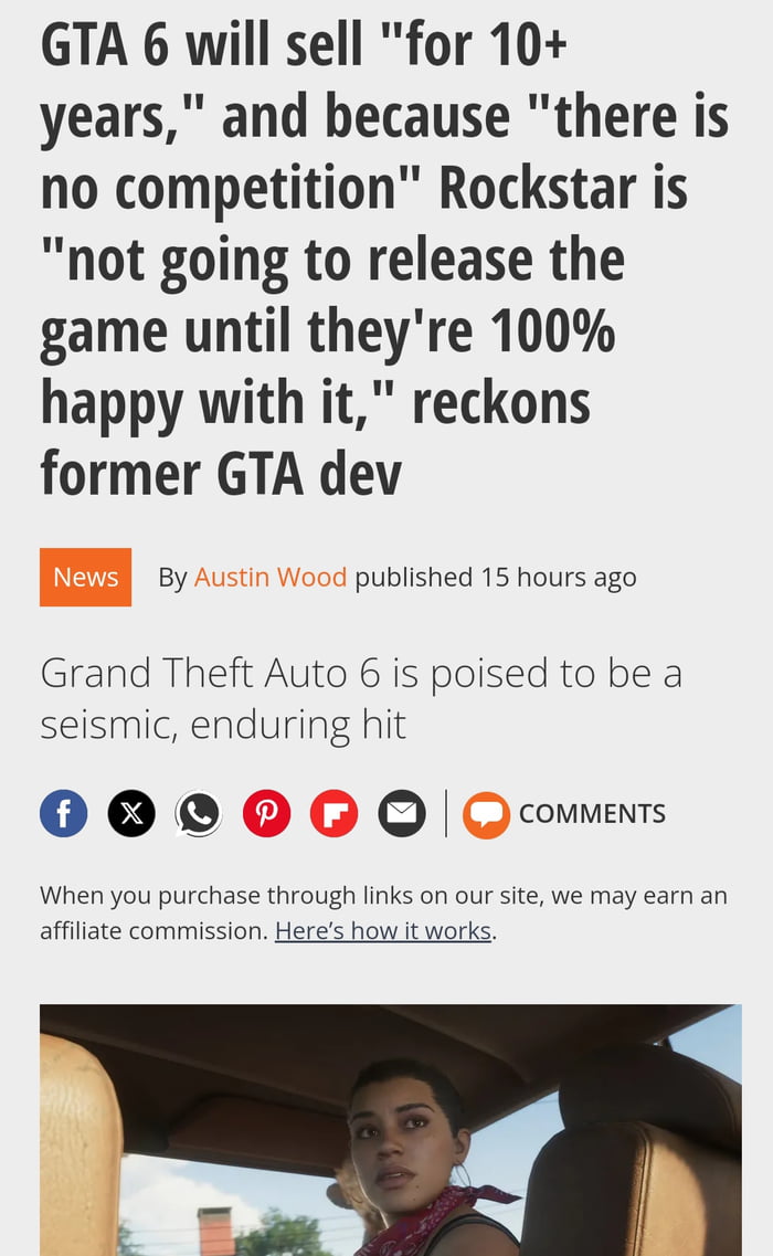 I bet it will be for next 3 generation of consoles - 9GAG