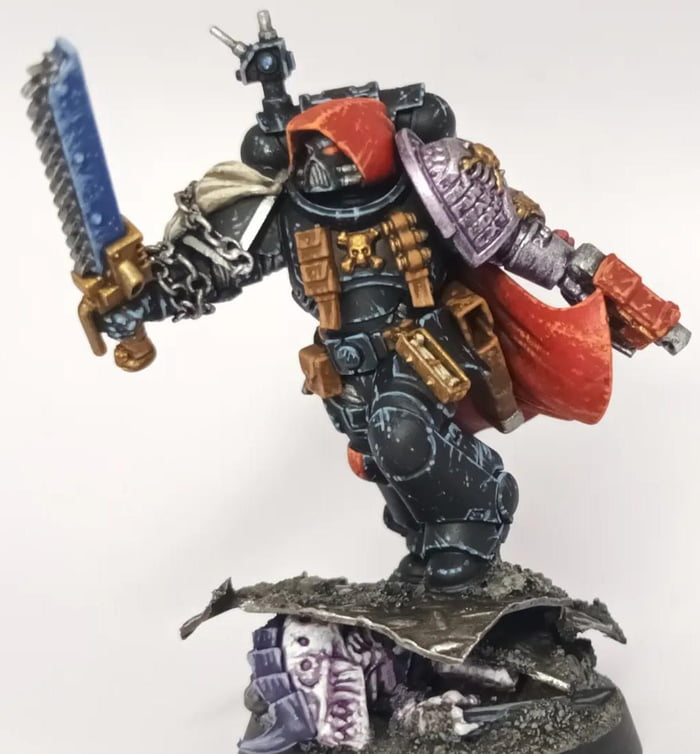 Kitbashing Deathwatch Titus! - 9GAG