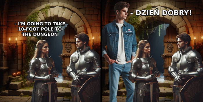 A 10-ft. pole. - 9GAG