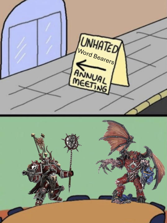 The two loyalists weren't invited to this particular get-togather - 9GAG