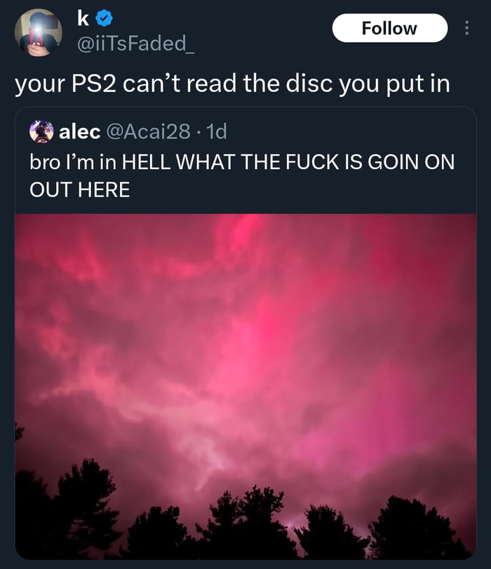 Clean the disc a bit better and try again - 9GAG