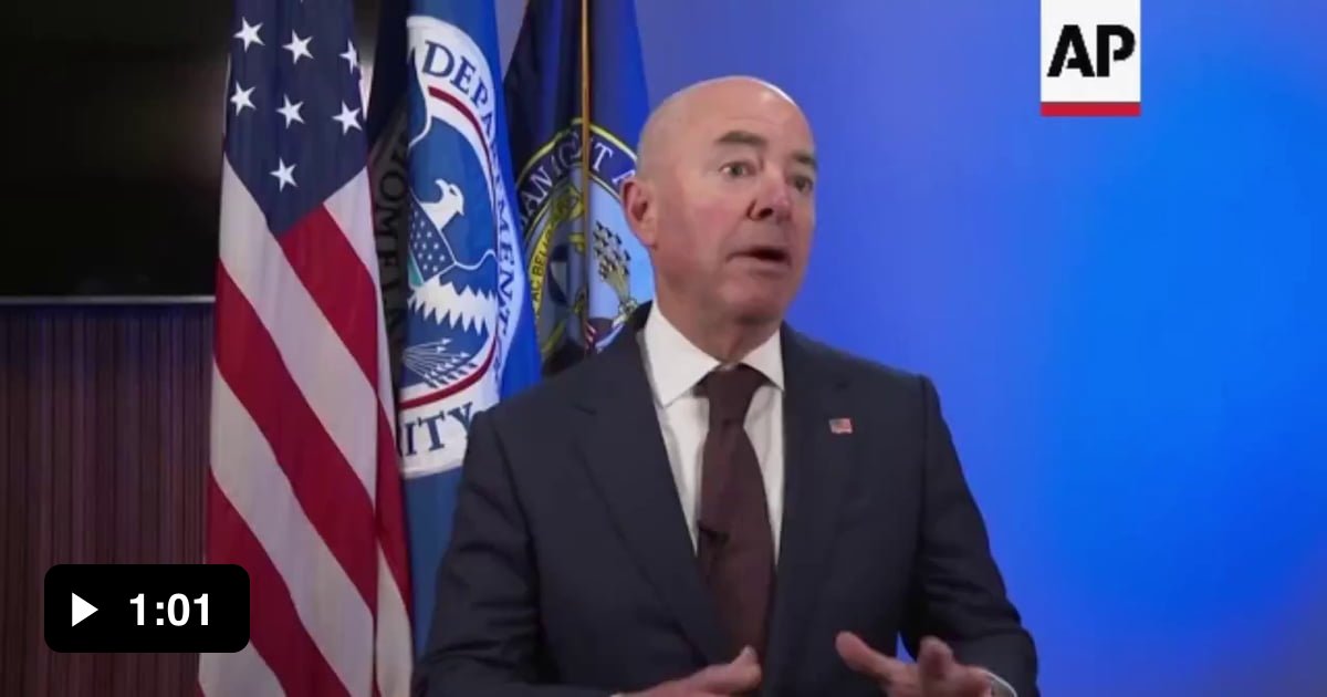 Secretary Mayorkas spent a billion dollars of FEMA funds on illegal aliens, now there is no ...