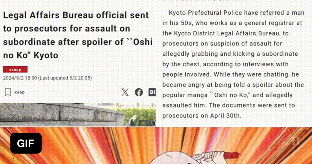 "I'm telling you, Aqua and Ruby-" *Whack* - 9GAG