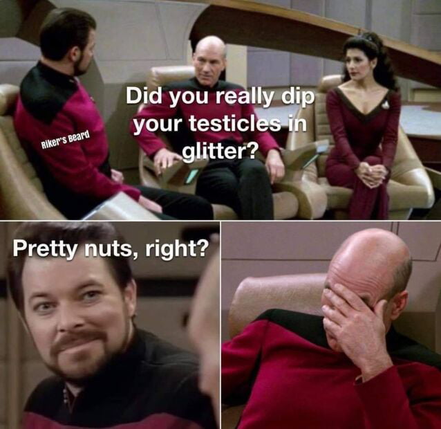 Riker moments - 9GAG