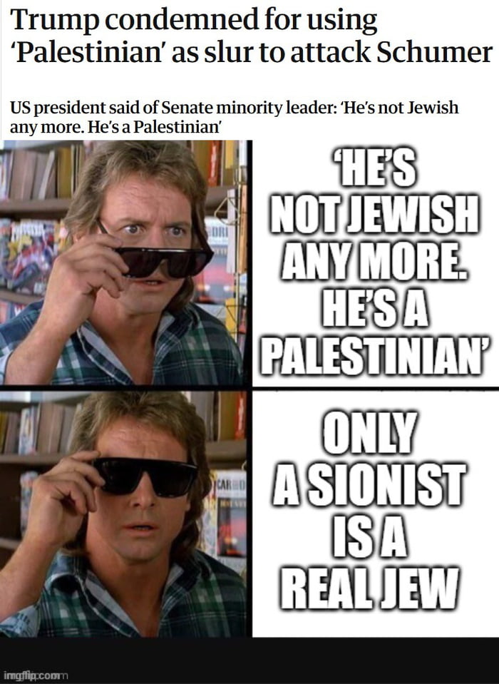 If there is one thing about Americans I'll never understand, it's Israel worship. - 9GAG