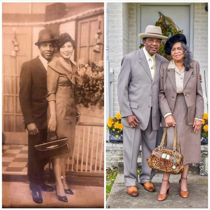 He is 97. She is 94. Together they celebrate 76 years of marriage! - 9GAG