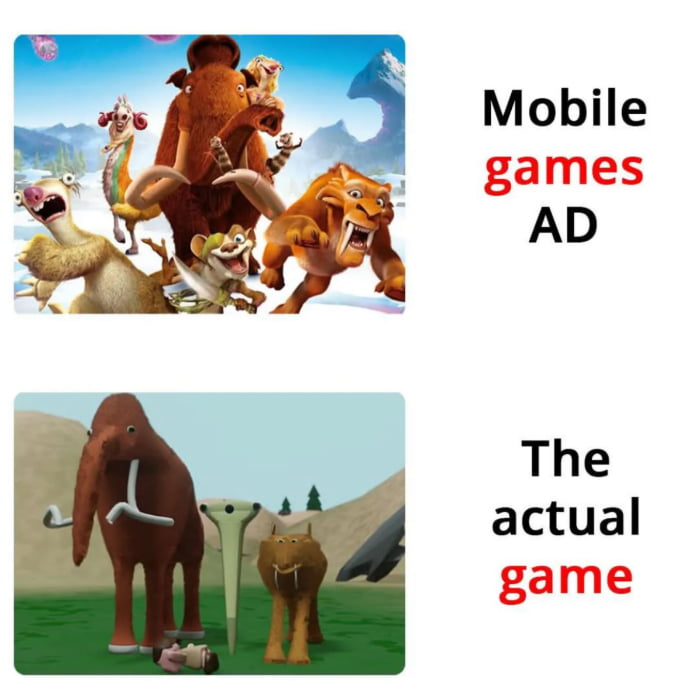 We should invade mobile game ads' creators - 9GAG
