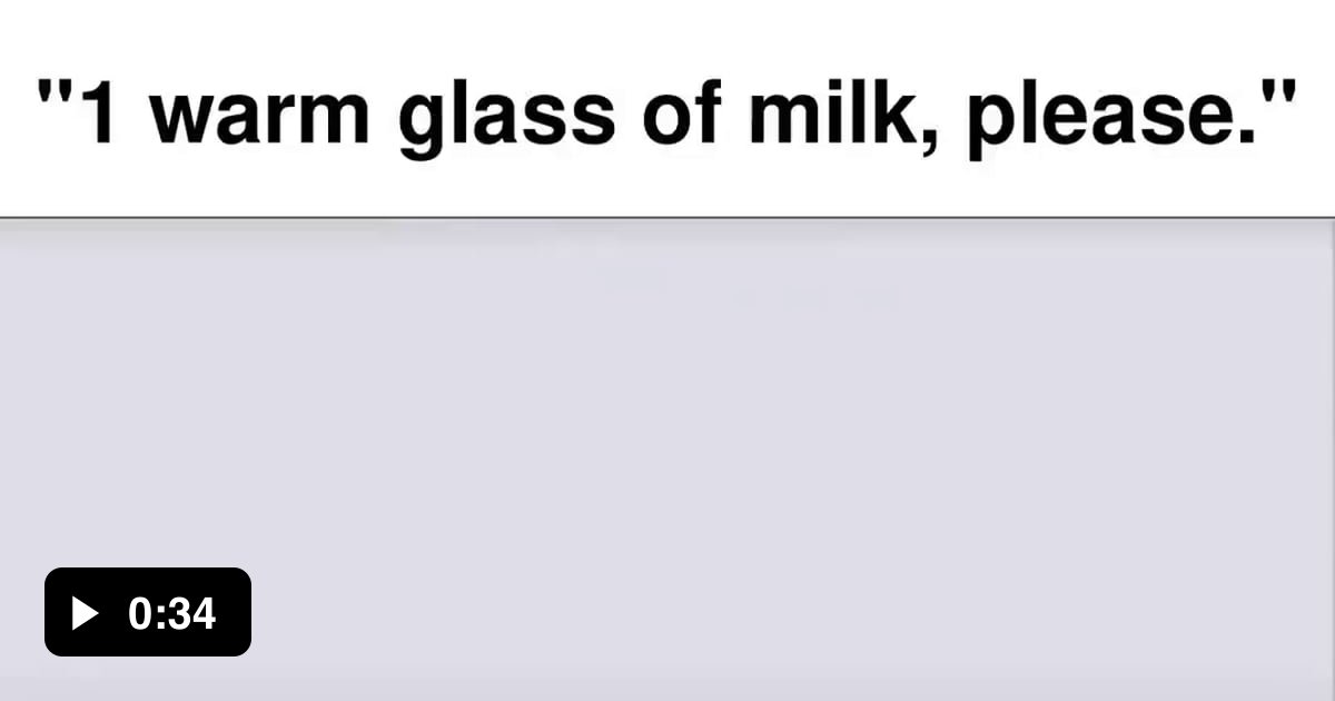 Just wanted some warm milk - 9GAG