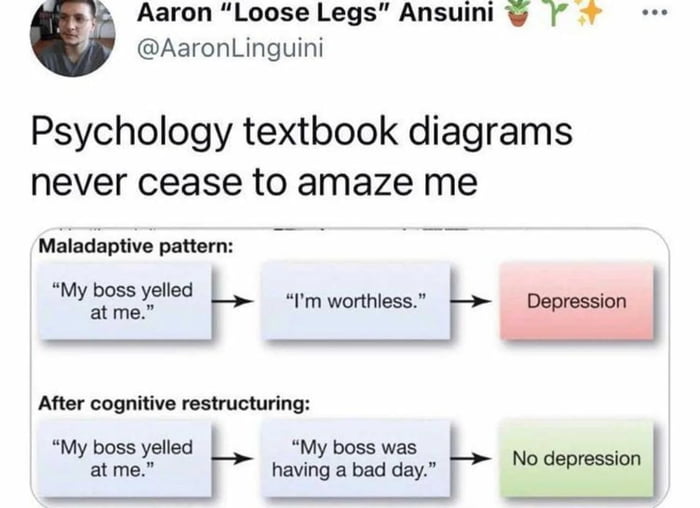 Psychology textbooks always have the most amazing diagrams. - 9GAG