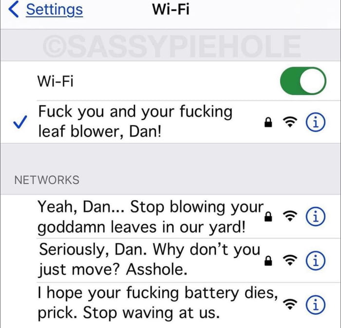Cool Wi-fi names - 9GAG