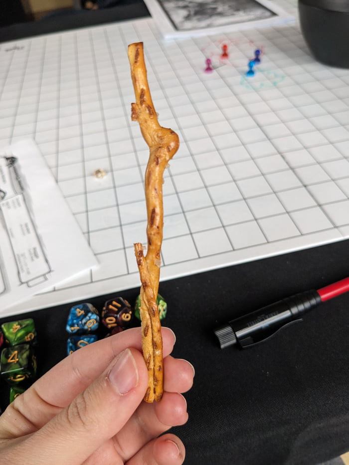 Are we still doing sticks? Maybe some of you can appreciate this magic ...